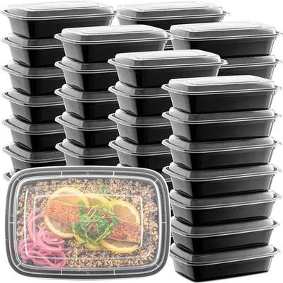 15 Pack Meal Prep Containers Microwave Safe Food Storage Con