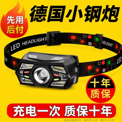 RTN迷你感应超轻强光头灯