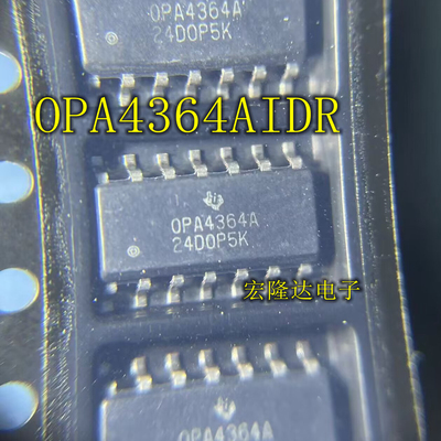OPA4364AIDR OPA4364A SOP14贴片 全新原装 运算放大器