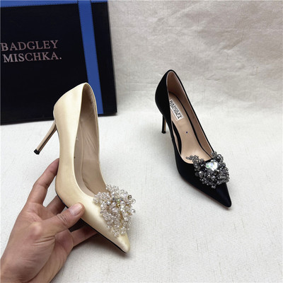 BadgleyMischka撤柜正品婚宴鞋