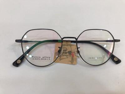 哥拓普眼镜架 levelnine/合金板材复古潮流文艺眼镜框 LV-83476