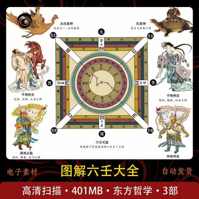 图解六壬大全占法及神煞吉凶占断毕法赋三卷东方传统哲学电子版