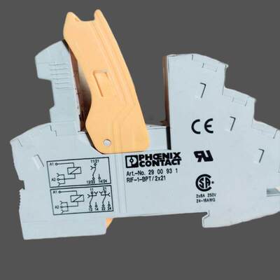 菲尼克斯现货正品模块继电器底座Art.No.2900931/No.2961192