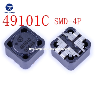 全新原装 49101C SMD-4P 100uH 1.41A 大电流屏蔽绕线功率电感