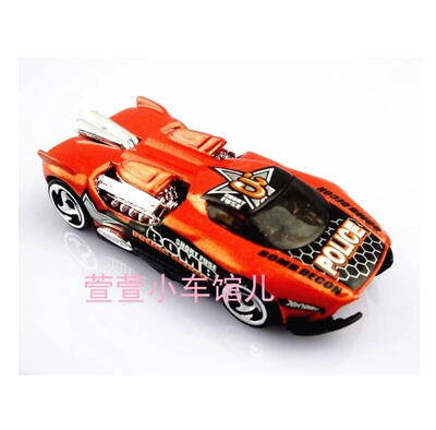 风火轮HOTWHEELS 原创 MAELSTROM 警车 超跑 1:64合金车模 散车