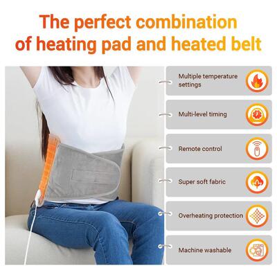 Electric Heating Pad Warm Physiotherapy Thermal Blanket Offi