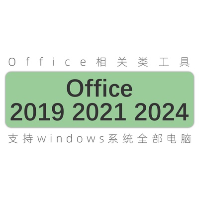office 2019 2021 2024 ppt word excel OneDrive 安装服务