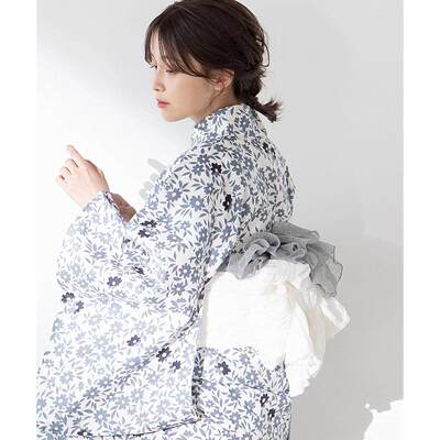 传统和服浴衣和服浴衣棉外贸尾单