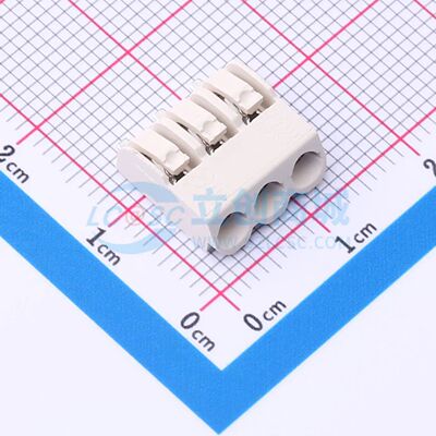 弹簧式接线端子 HDGC4001SMD-S-3P SMD,P=4mm 3P 1x3P电子元件BOM