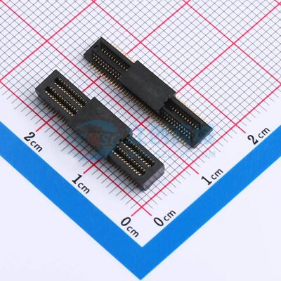板对板与背板连接器 XDBM/F-0540-2*40PIN SMD,P=0.5mm 80P立贴电