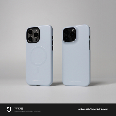TUTUCASE｜原创设计韩国进口菲林哑光手机壳 雾霾蓝 C076