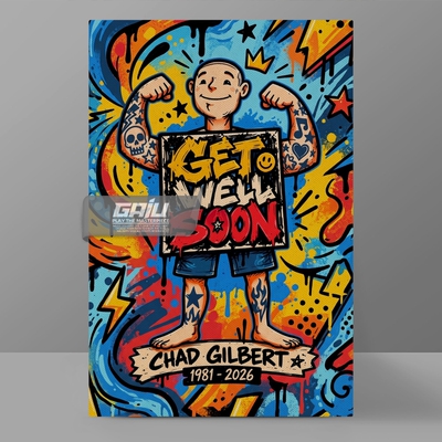 Chad Gilbert查德吉尔伯特纪念New Found Glory早日康复装饰画