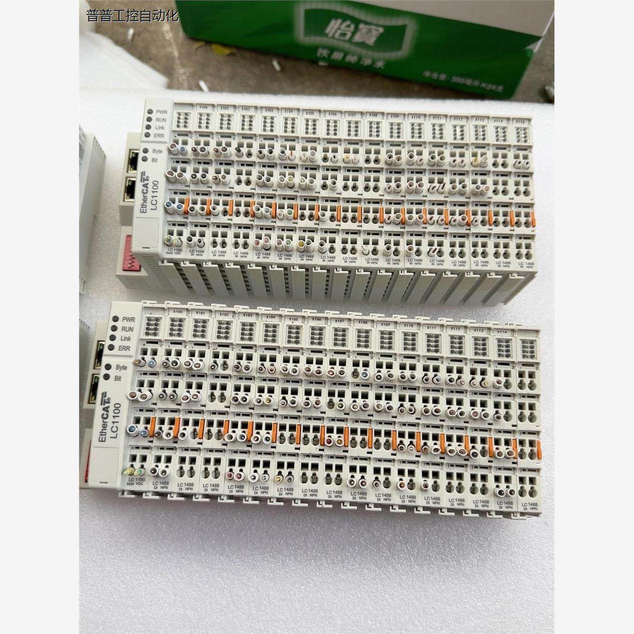 原装拆机凌臣科技PLC总线CPU模块LC1100附带输入输出议价_虎窝淘