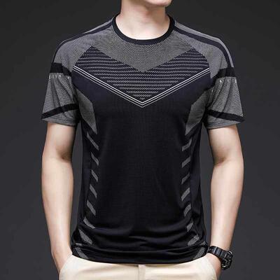 Summer Short-sleeved T-shirt Men