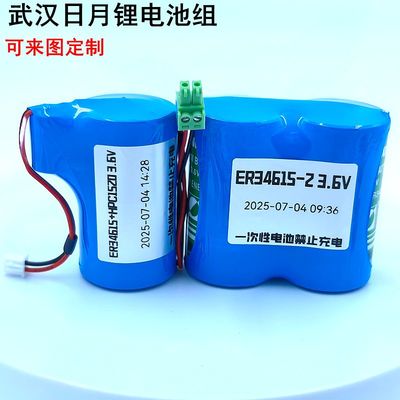 日月ER34615 3.6V能量型 3.6V 锂电池ER34615M 流量计电池SUNMOON