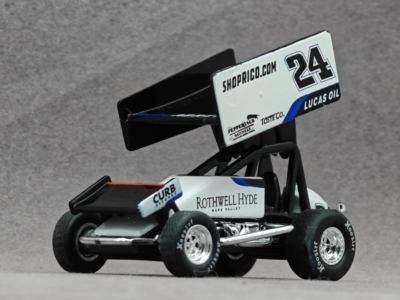 1/64 ERTL安徒 泥地短程赛车#24