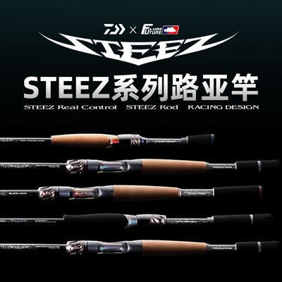 Daiwa达瓦款STEEZ 26新款路亚竿史帝兹远投虫竿钓飓风黑杰克鱼竿