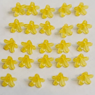 意大利产中古花珠DIY散珠复古半成品串珠配件