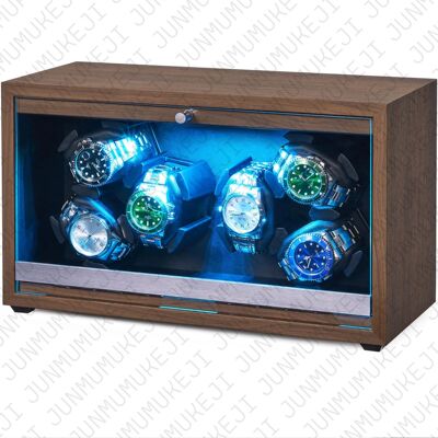 6 Slots Watch Winder for Automatic Watches Storage Box Autom