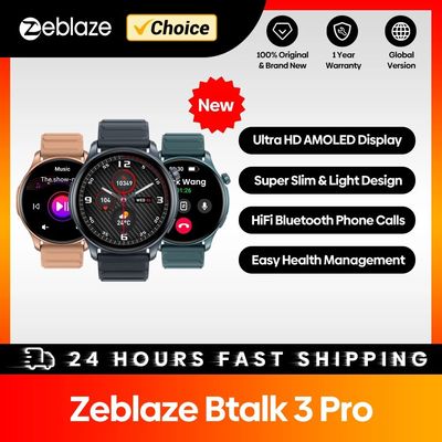 [2024 World Premiere] Zeblaze Btalk 3 Pro Smart Watch AMOLED