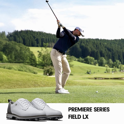 代购FootJoy Dryjoys Premiere Series Field Golf男FJ高尔夫球鞋