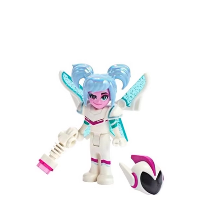 LEGO乐高 大电影人仔 甜美梅亨 头发 34697pb01 头盔 34704pb01