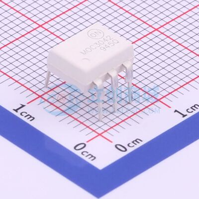 MOC3042M DIP-6 可控硅输出光耦 ON(安森美)原装正品 电子元件配