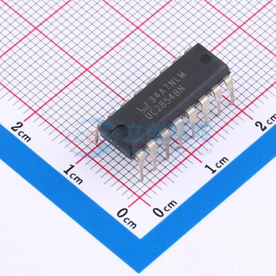 UC2854BN PDIP-16 AC-DC控制器和稳压器 TI全新正品原装 电子元件