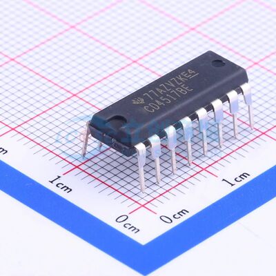 CD4517BE DIP-16 移位寄存器 TI全新正品原装 电子元件配单