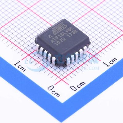 ATF16LV8C-10JU PLCC-20(9x9) 可编程逻辑器件(CPLD/FPGA) 全新原