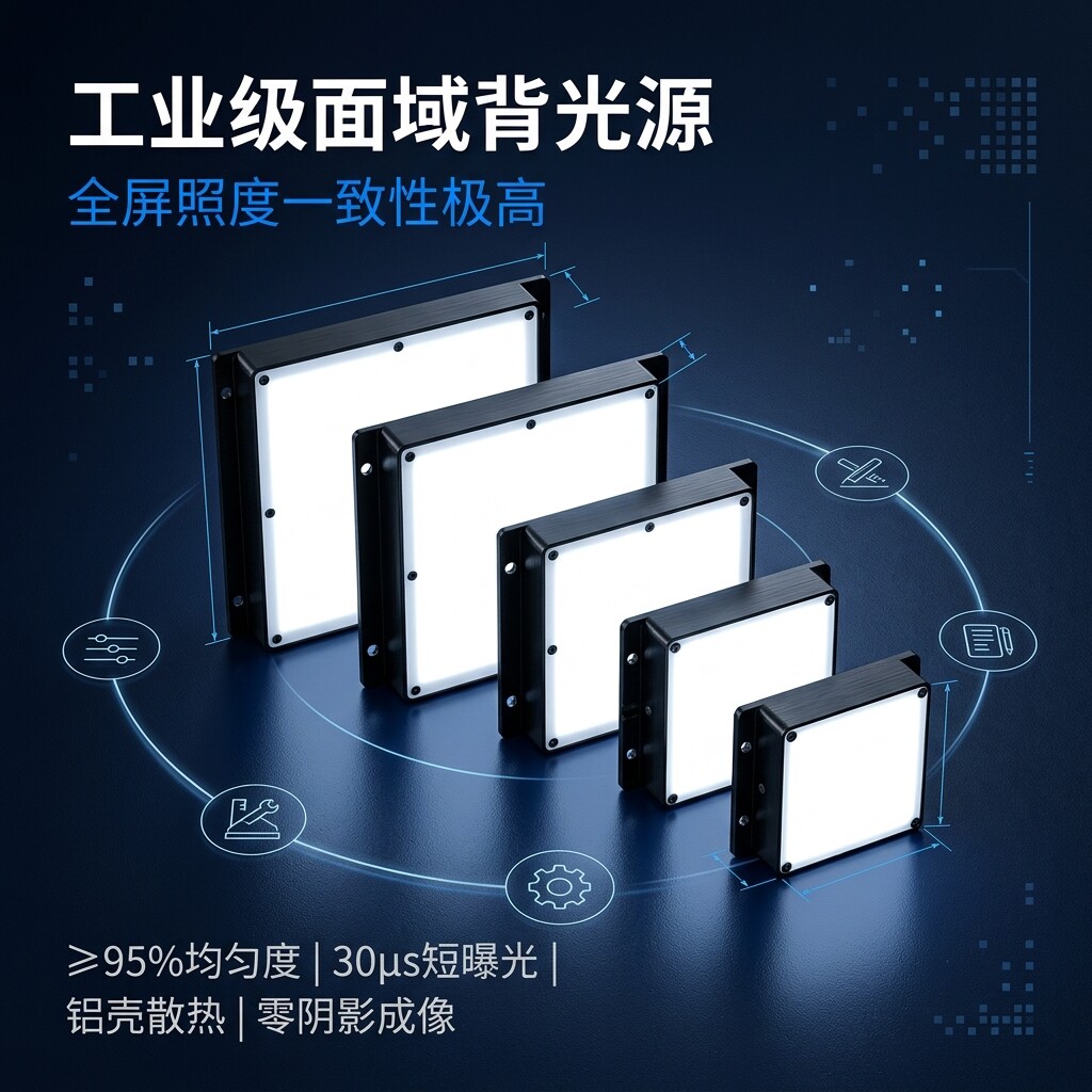 工业相机背光源多规格测量灯自动化设备检测机器外观尺寸视觉光源