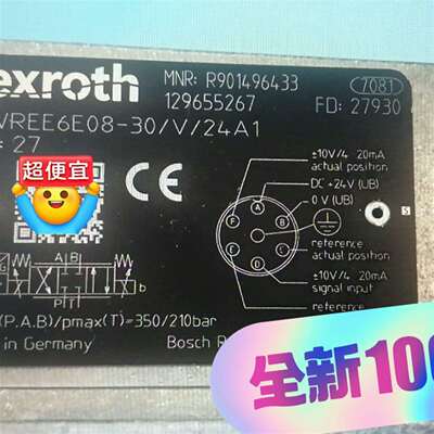维修#电磁阀R901496433 4WREE6E08-3X/V/议价