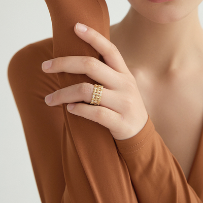 AuRevoirLesFilles编织戒指