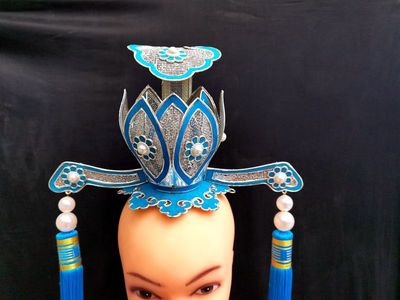 女道士菩萨冠梨园世家手工2020