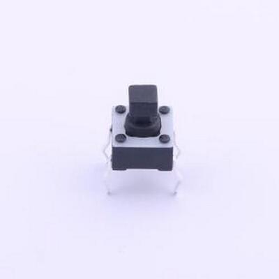 TL1105SPF160Q 轻触开关 6*6*3.9mm 直插 轻触开关 插件,6x6mm原