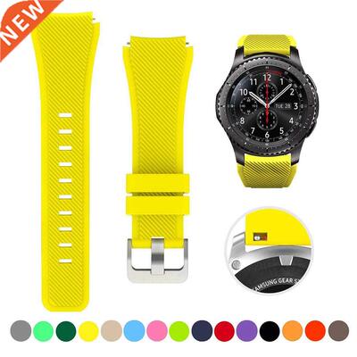 22mm Silicone Band for Samsung Galaxy Watch 46mm 42mm Sports