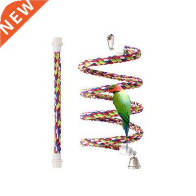 Long Parrot Bird Toys Pet Bird Parrot Standing Rope 150cm