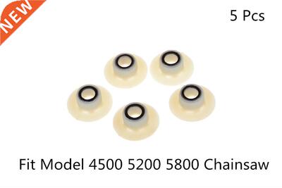 5 Pcs Universal Chainsaw Oil Drive Pump Worm Gear 4500 5200