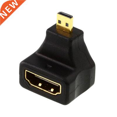 HDMI 1.4V A female to micro HDMI D male right angle/micro HD