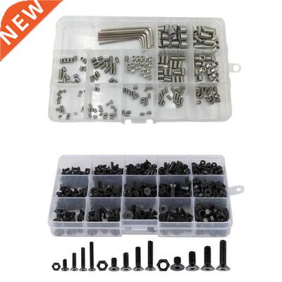 70Pcs Metric Bolts Nuts Set: 460Pcs M M4 M5 Countersunk Fla