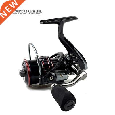 Carrete de pesca giratorio, accesorio de Metal para agua sal