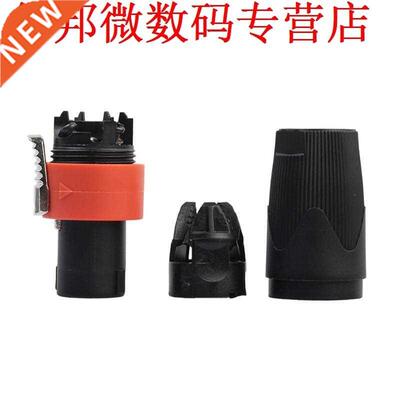 10Pcs 4 Pole Adapter Speaker Amplifier Connector Converter P