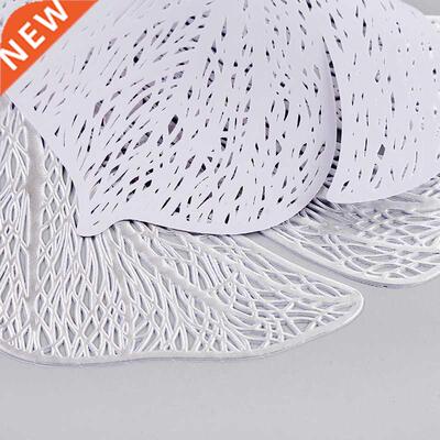 PVC Tropical Leaves Geometric Non-slip Kitchen Placemat Coas