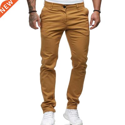 Men s ny casual jeans stch denim pants long trousers