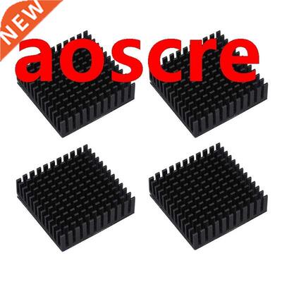 40x40x10mm Black Radiator Aluminum Heatsink Extruded Profile