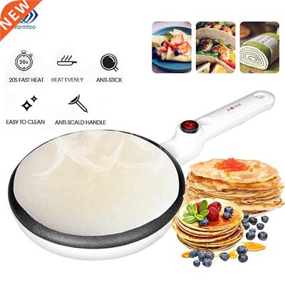 Electric Crepe Maker Pancake Machine Non-Stick Griddle Bakin