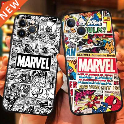 Marvel Comics Logo For iPhone 13 12 11 Pro Mini X XR XS Max