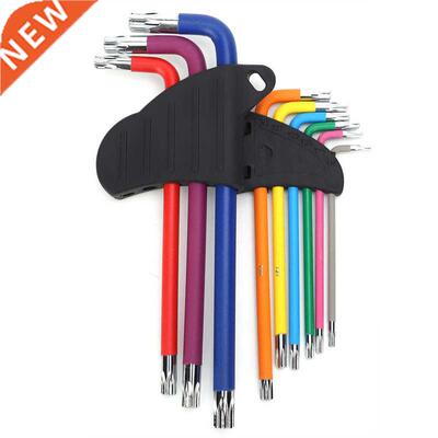 9PCS Star Shaped Hex Socket Wrench Set Multicolor Hex Key To