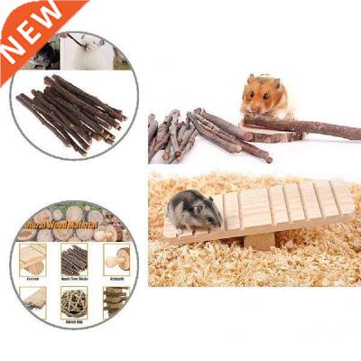 Eco-friendly Hamster Chew Toys Natural Wood Molar Toys