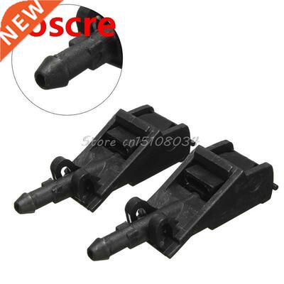 2Pcs Windshield Water Sprayer Spray Washer Nozzle For VW For